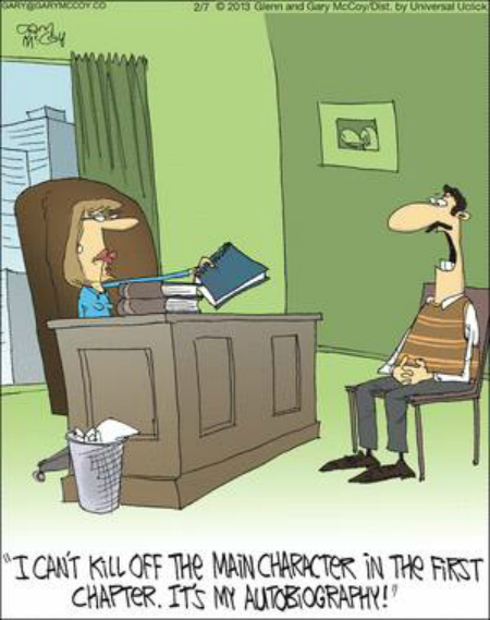 Mystery Fanfare: Cartoon of the Day: Editor