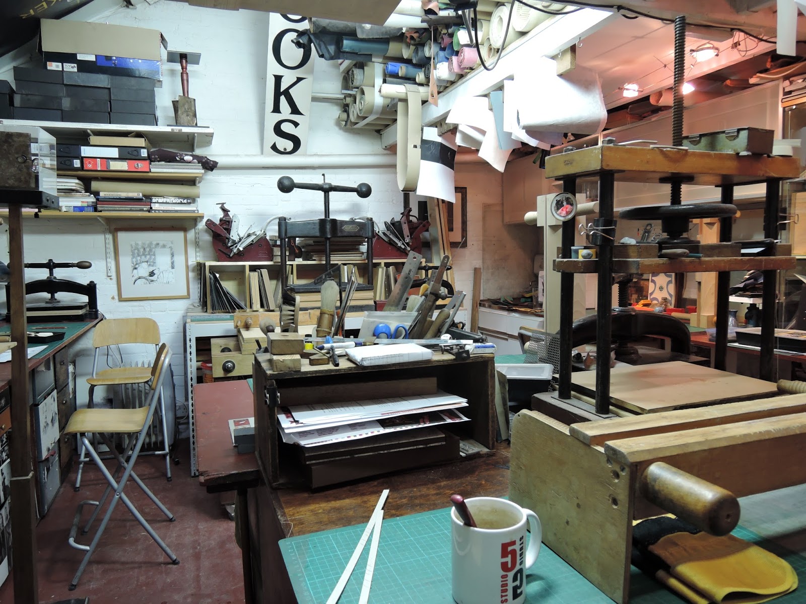 Studio 5 Creative Studies in Contemporary Bookbinding and Book Arts.