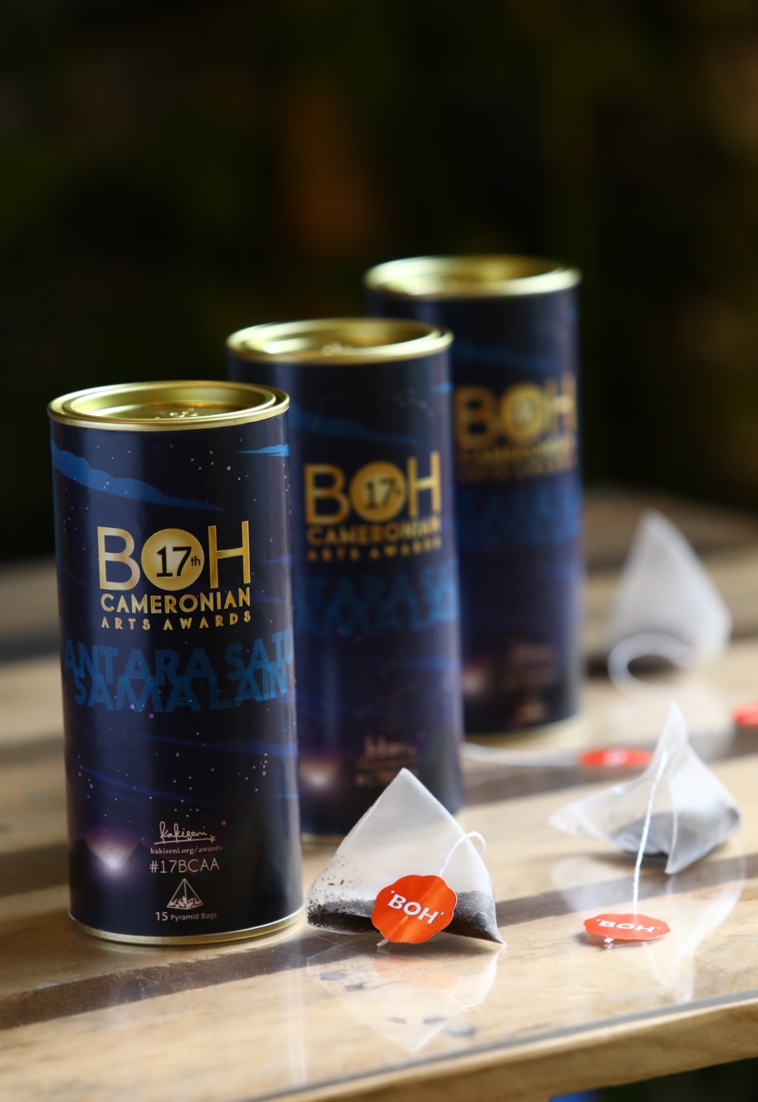 KANISTER EDISI TERHAD ANUGERAH SENI CAMERONIAN BOH KE-17 ~ SURIA AMANDA