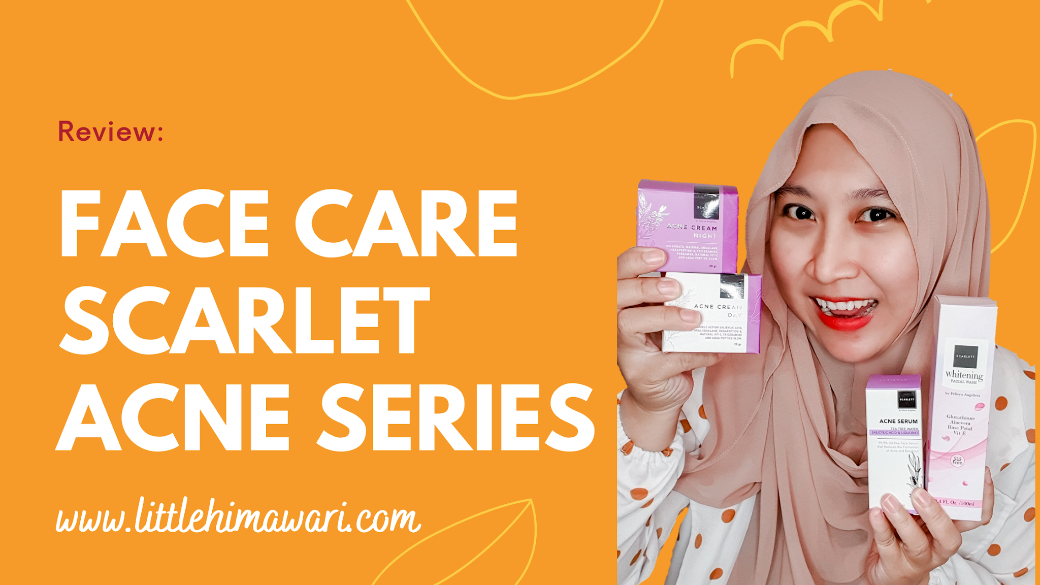 Review: Face care Scarlett Acne Series – Bebas Jerawat dan wajah tampak ...