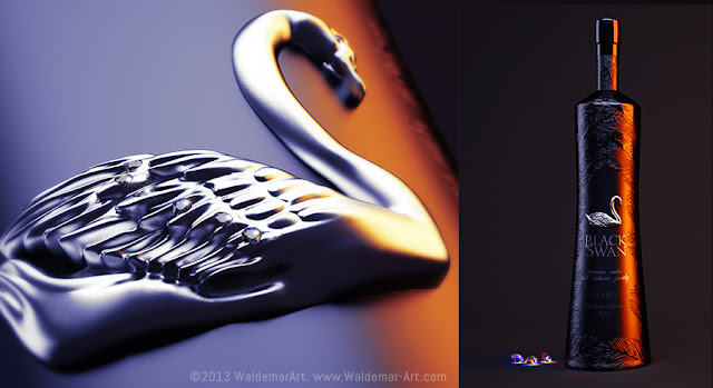 Vodka BlackSwan Concept | FDBusiness.com