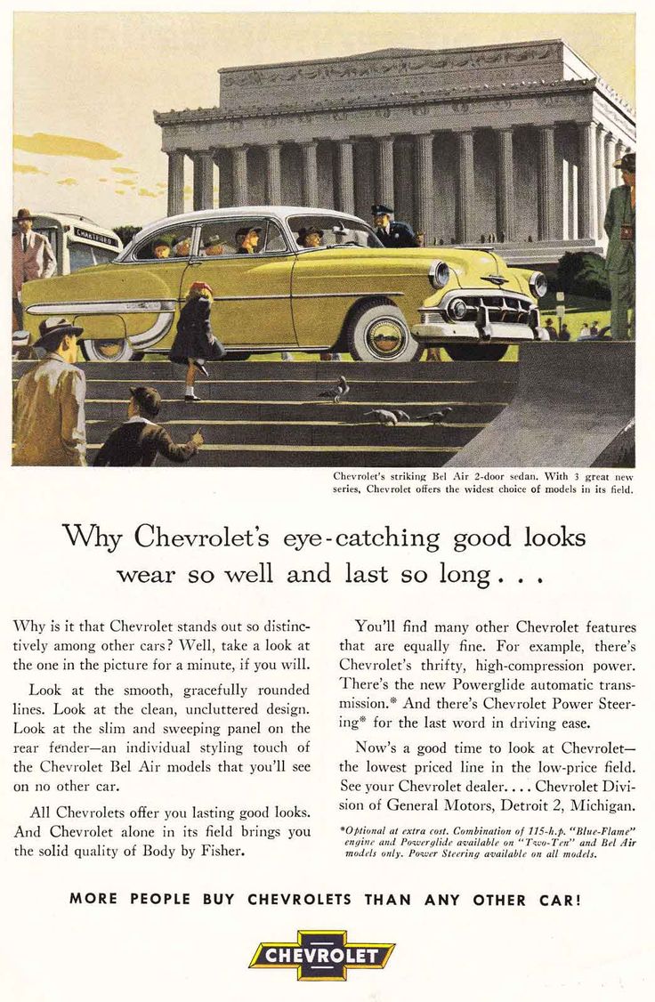 Galocha Cultural: Chevrolet 1953, Estados Unidos