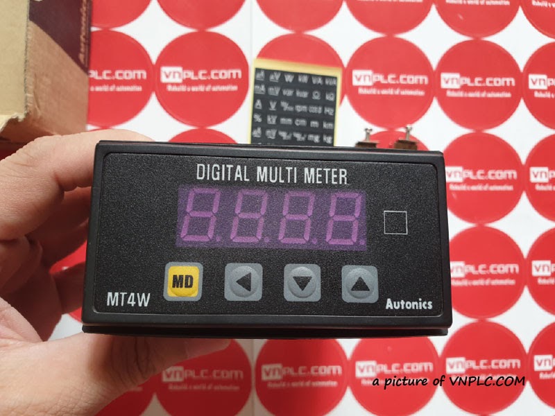 Đồng hồ đo Autonics - MT4W-DV-4N - VNPLC.COM - Mua bán PLC, HMI, Biến tần, Thiết bị điều khiển