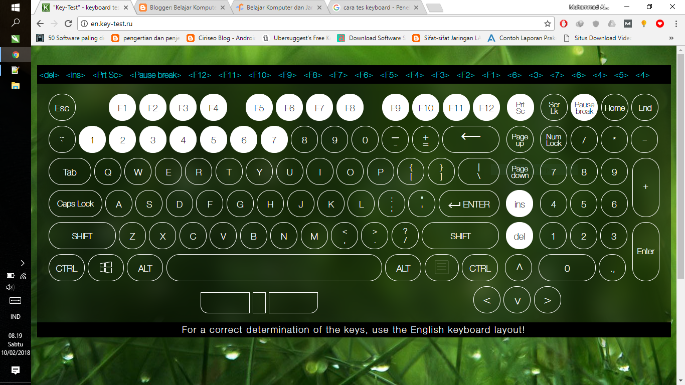 Cara Tes Keyboard Laptop Normal atau Rusak OnlineBelajar Komputer dan ...