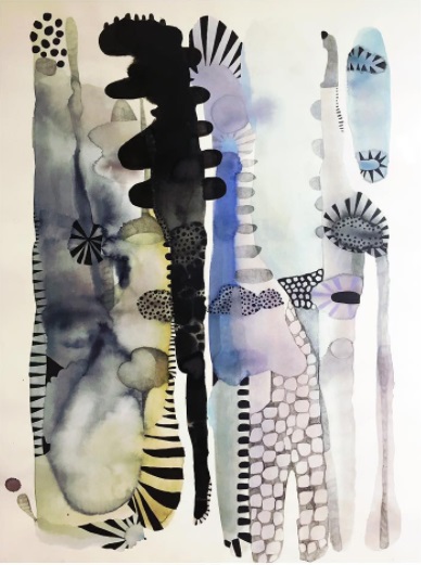 Oh, by the way...: BEAUTY: Watercolor and Ink--Emma Larsson
