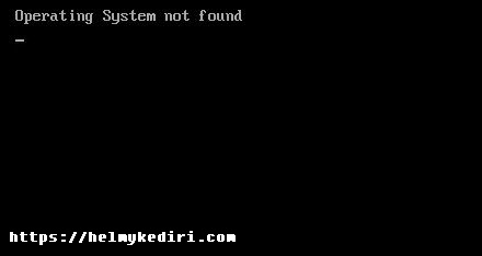 Cara Mengatasi Missing Operating System Diwindows - Blog Orang IT