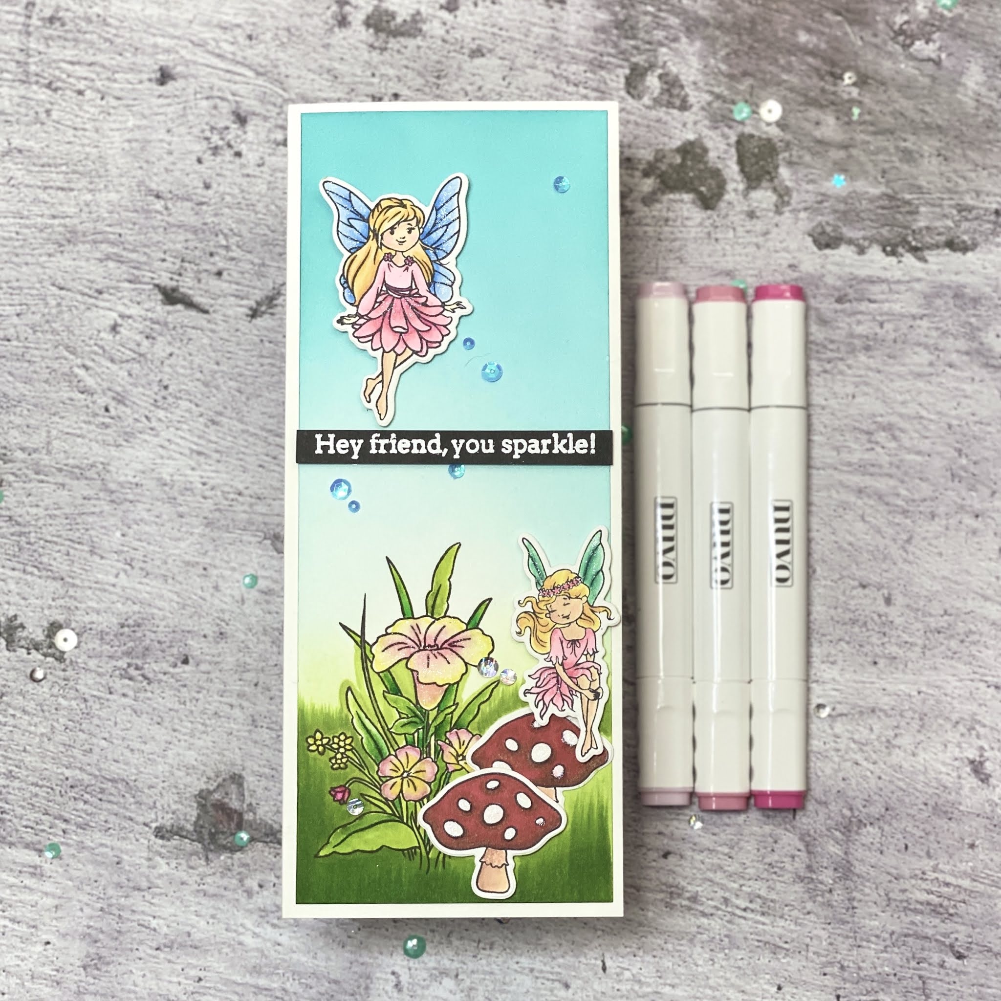 Stamp Club - I Love You Fairy Much — Jen Kray Designs