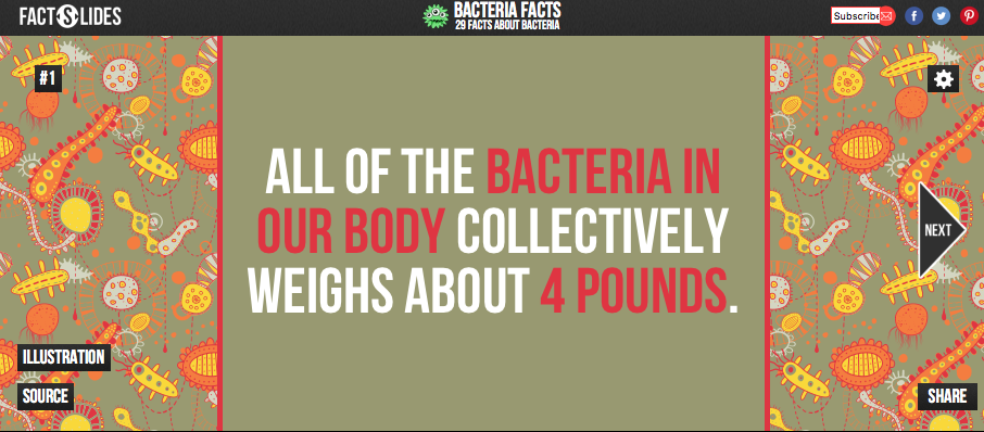 Integrated Science: BACTERIA facts