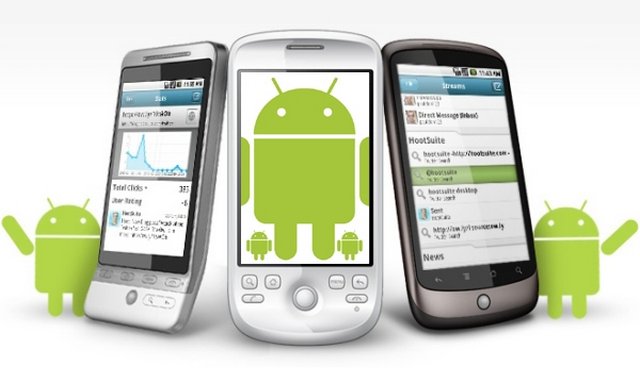 Telefonos con sistema android: Android en sus inicios