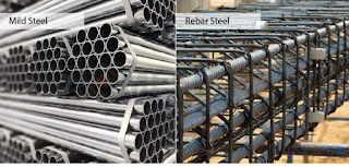 Types of steel used in construction - civilengineer friend