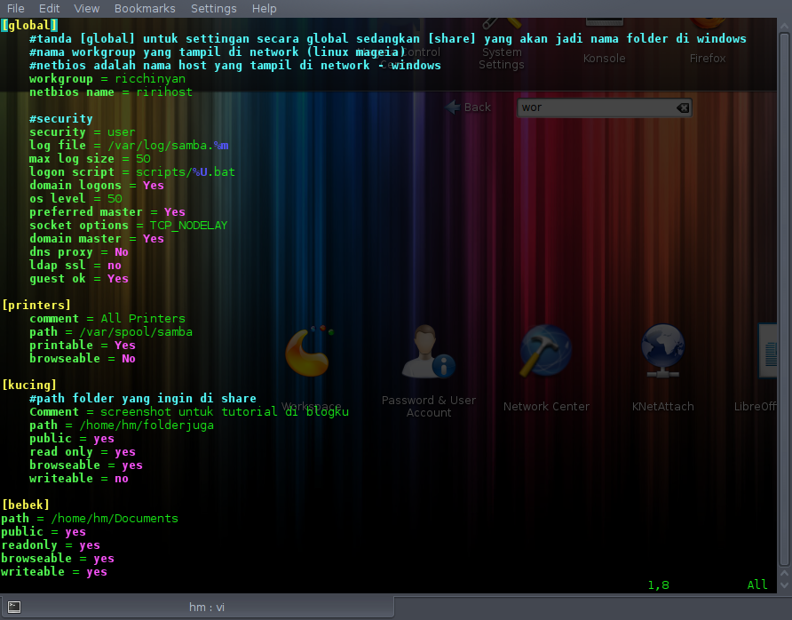 Tutorial sharing file dengan samba server di linux dan windows | Larons ...