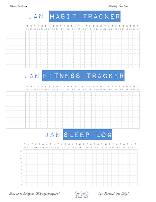 January 2019 Bundle | Free Printable for Bullet Journals and Planner ...