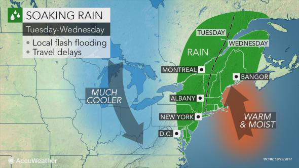 Valley Weather: Cooler fall weather forecast to return to Montreal