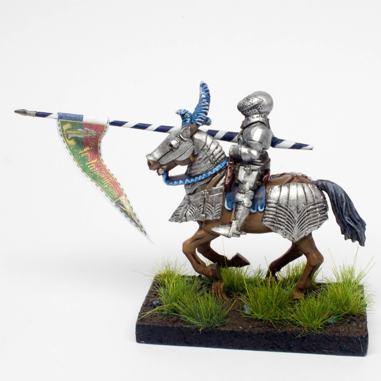 Paint-Forge: Mounted French Knight for Military History: Medieval