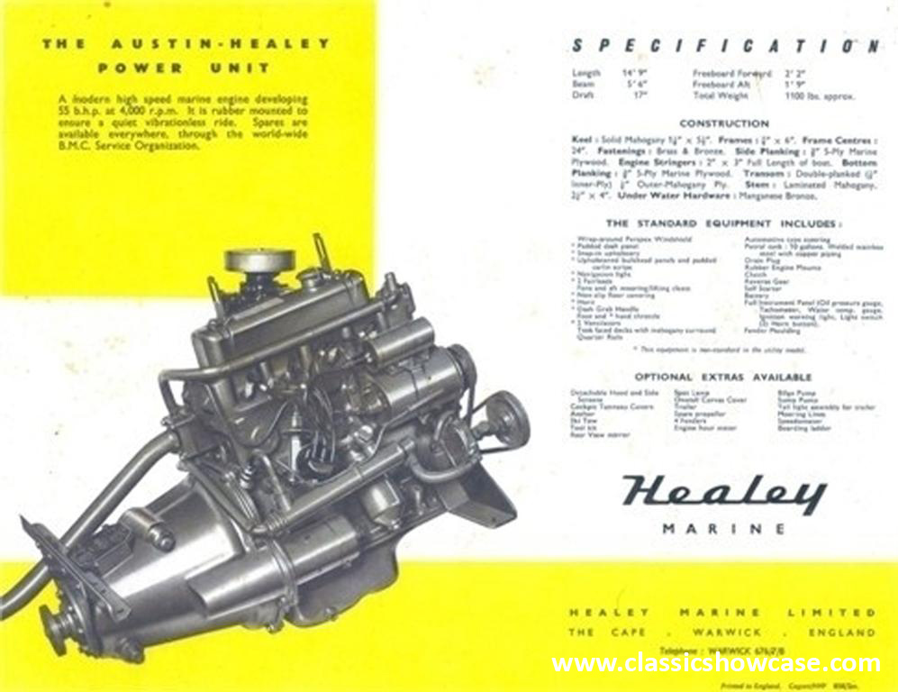 Bolly Blog: The Austin Healey boat.