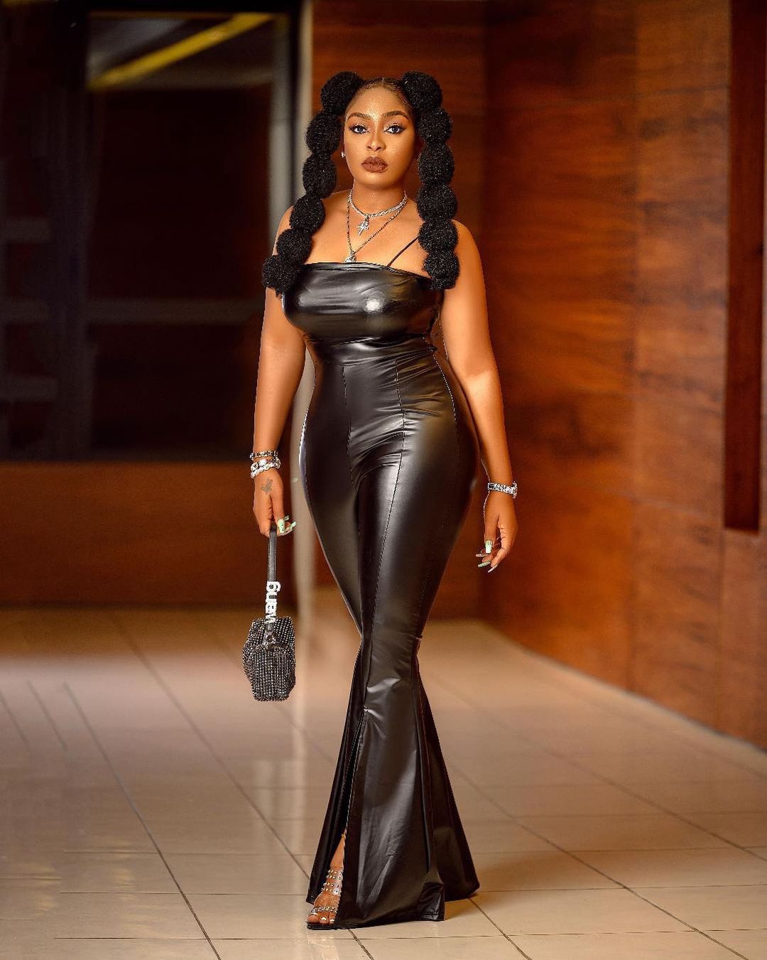 Pictures of Nuella Njubigbo standing tall