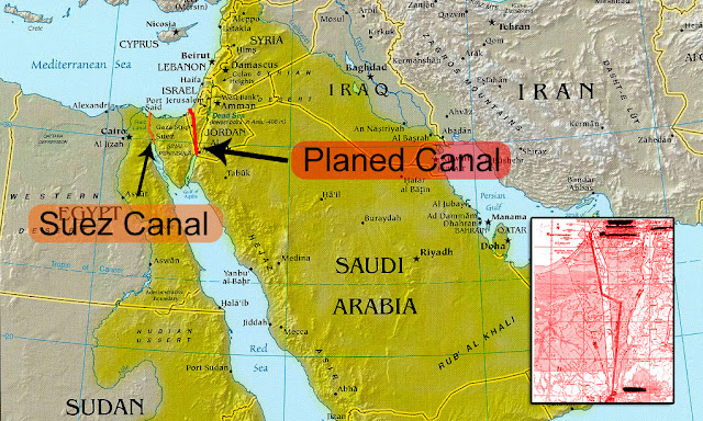 Us Plan To Make An Alternative Suez Canal In Israel Usa In Pixels