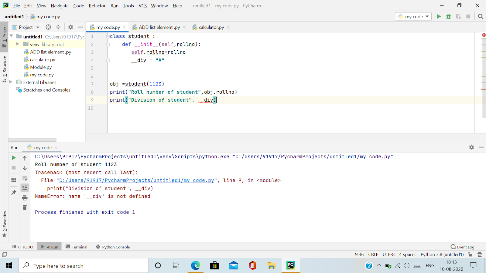 Python Private Variables Telegraph