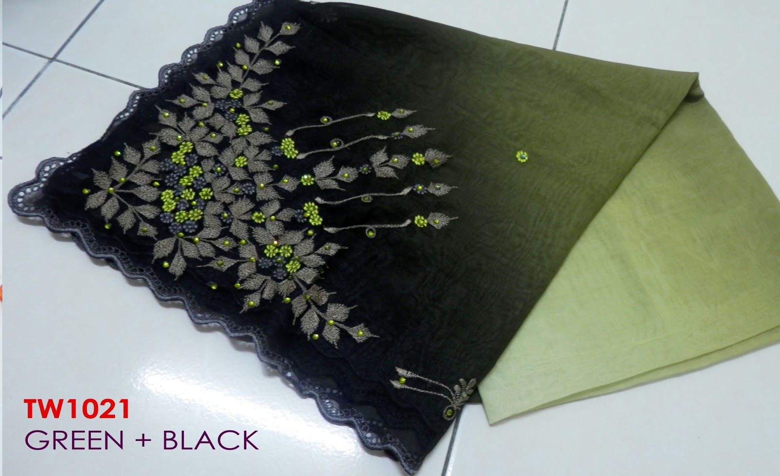 E TUDUNG SHOP | PEMBORONG Tudung Bawal Bidang Besar 55' dan 45', Sulam ...