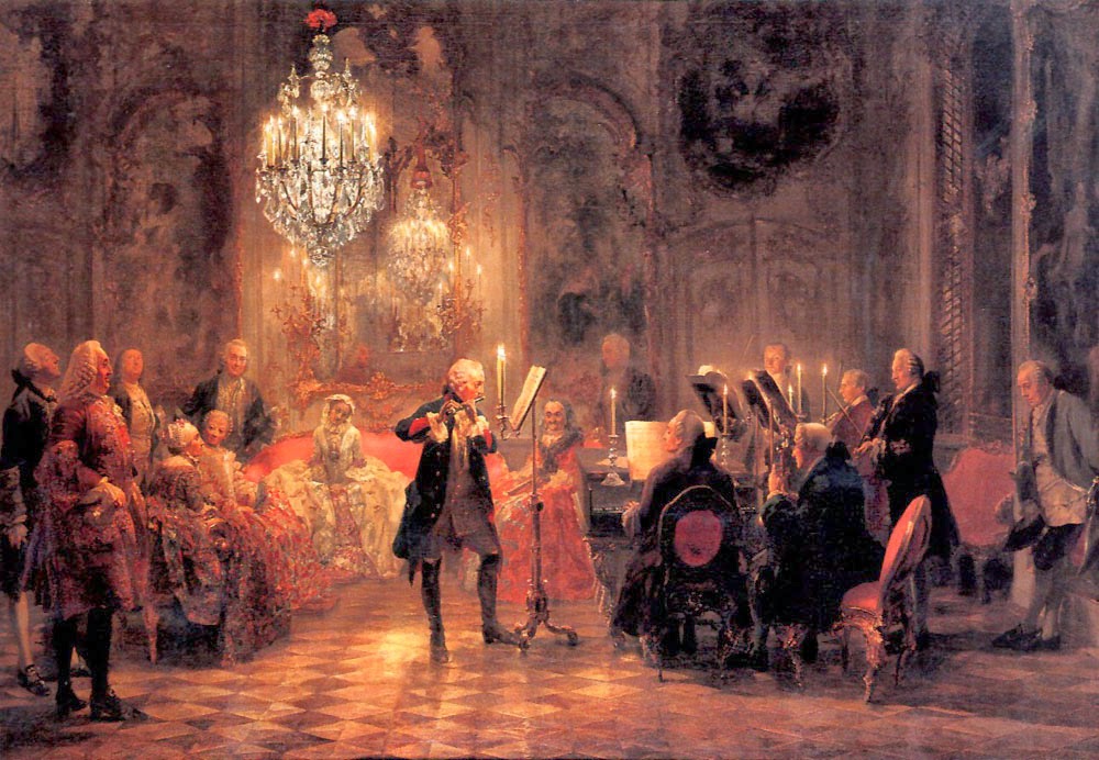 Paintings: Adolph von Menzel Paintings