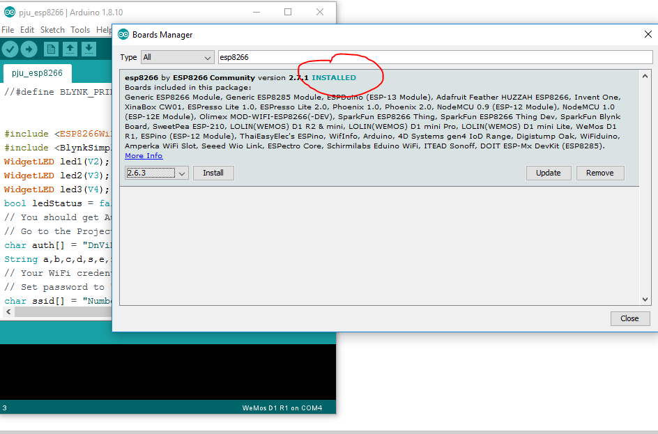 Install ESP8266 Board in Arduino IDE (Windows, Mac OS X, Linux) | SINAU ...