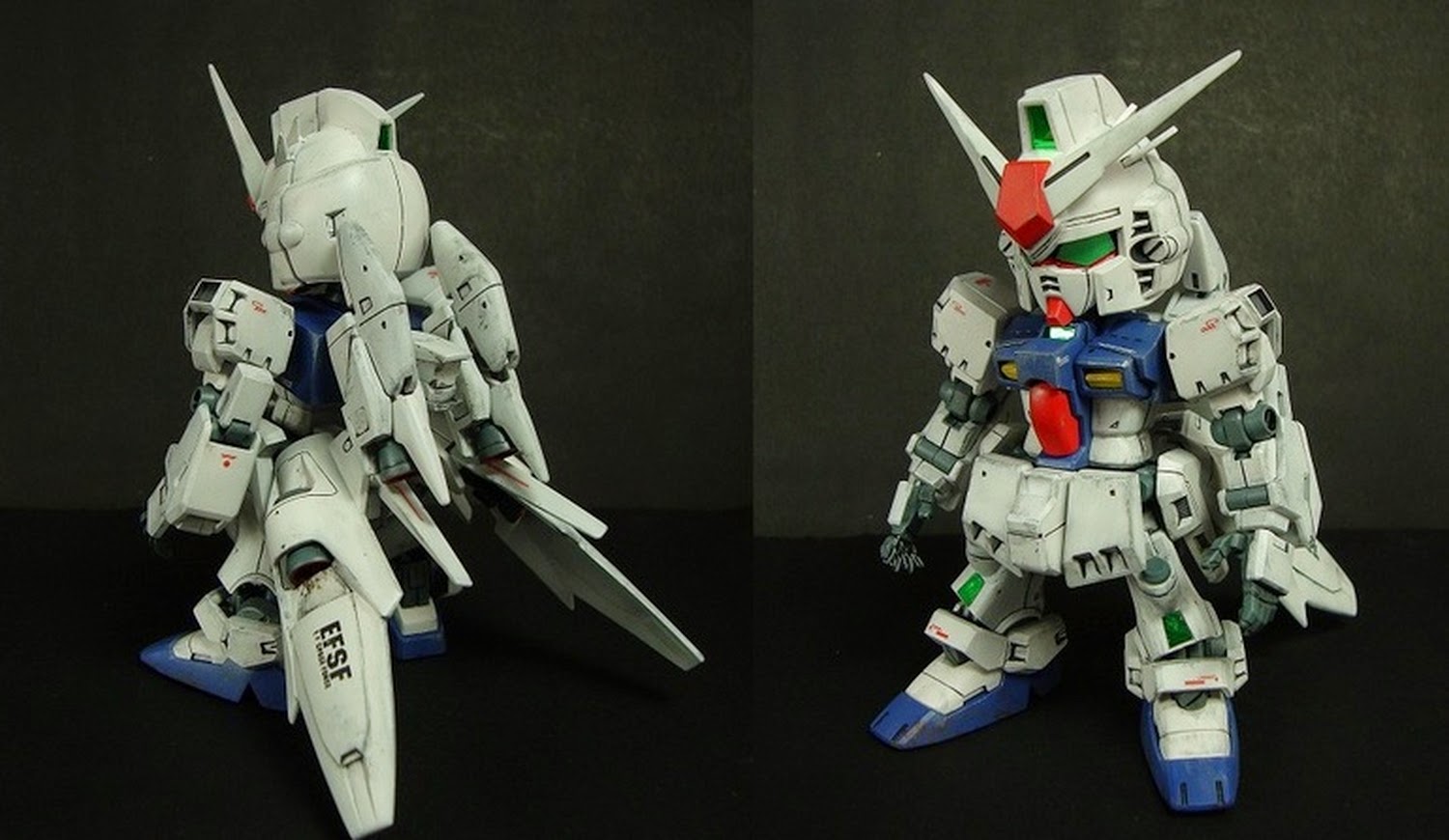 SD Gundam GP03 Stamen - Custom Build
