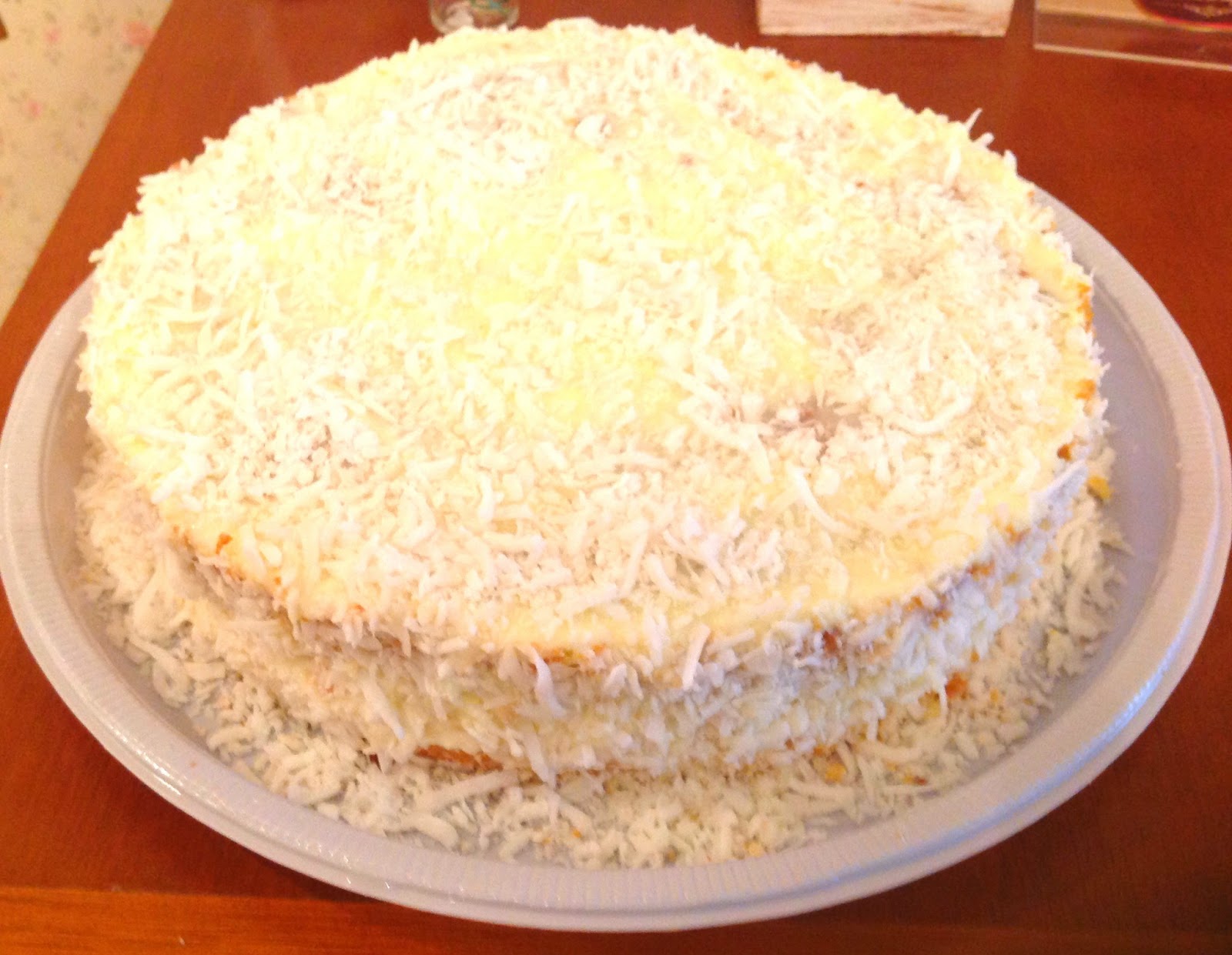 Atelier Sabor de Brigadeiro: Bolo gelado de coco