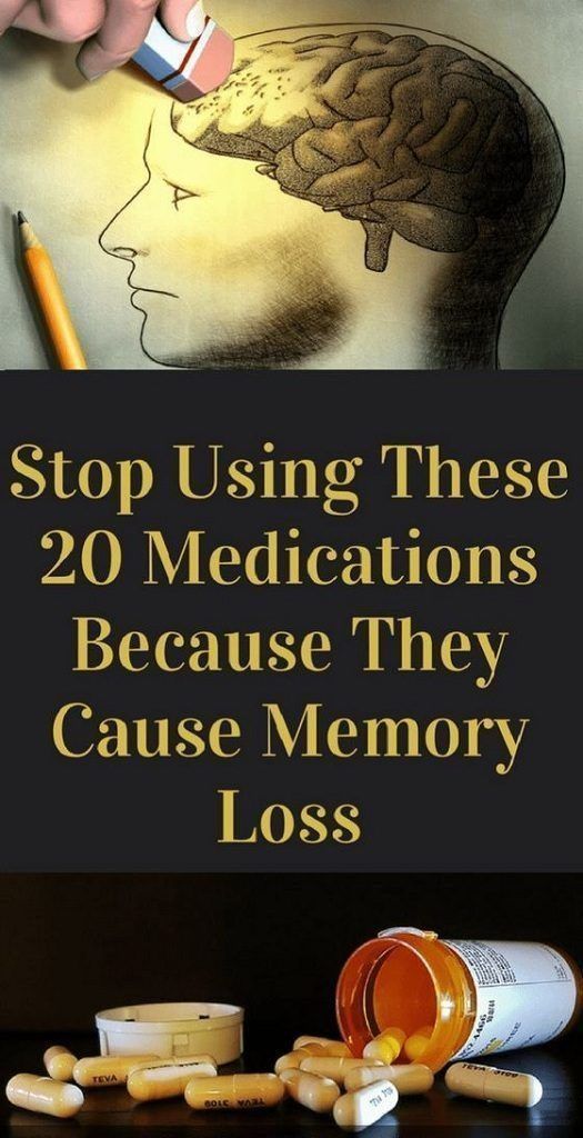 20 MEDICATIONS THAT CAUSE MEMORY LOSS, STOP USING THEM - wellness days