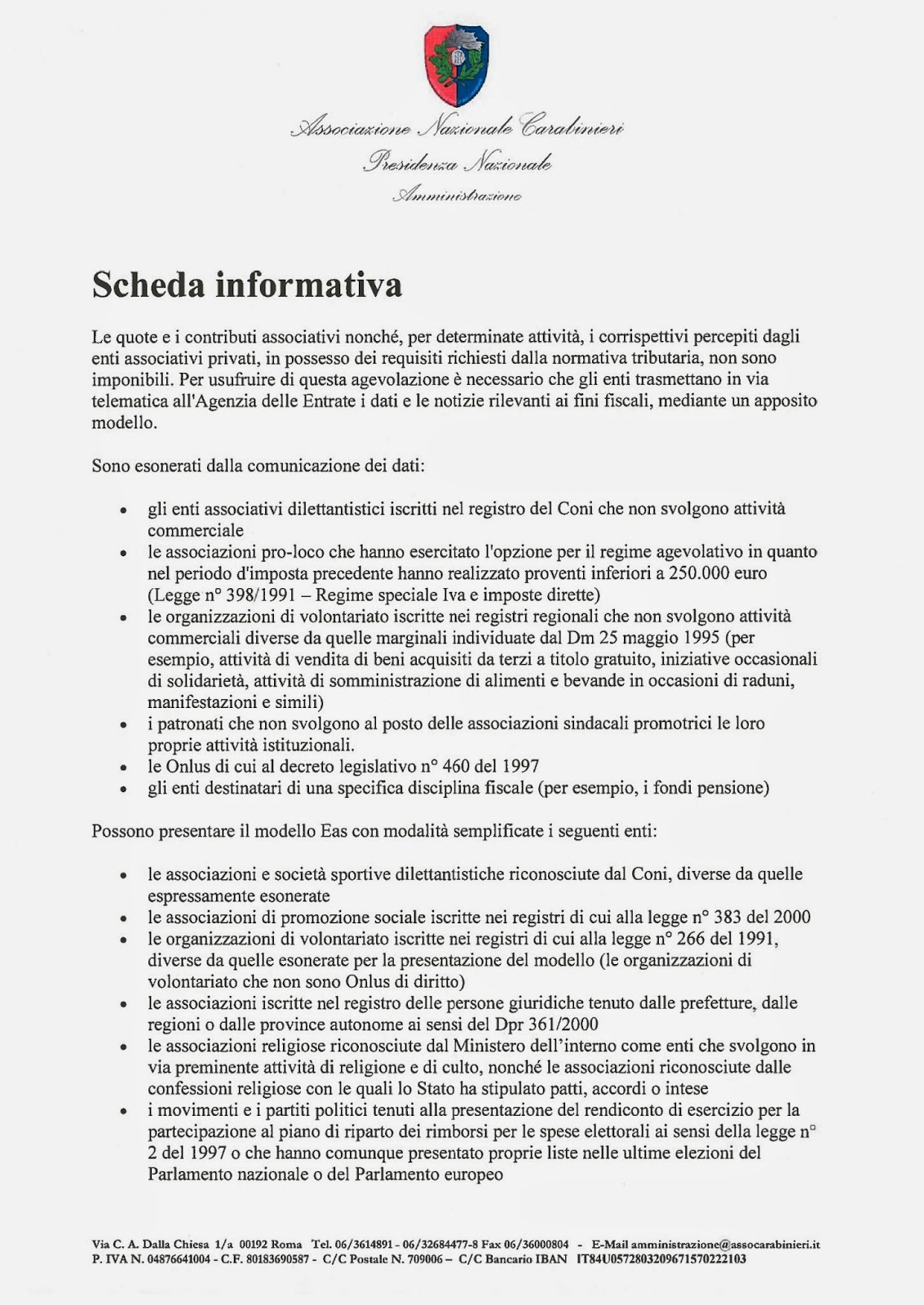 Associazione Nazionale Carabinieri Ispettorato Regionale Veneto ...