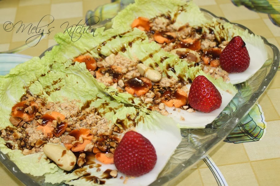 Mely's kitchen: Chinese Cabbage Appetizer