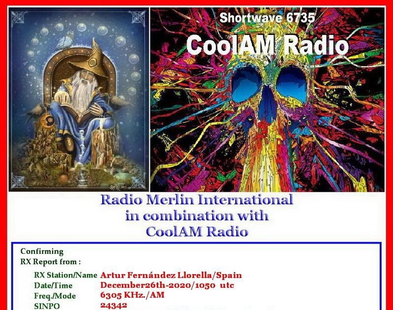 MARESME DX: QSL Cool AM via Radio Merlin