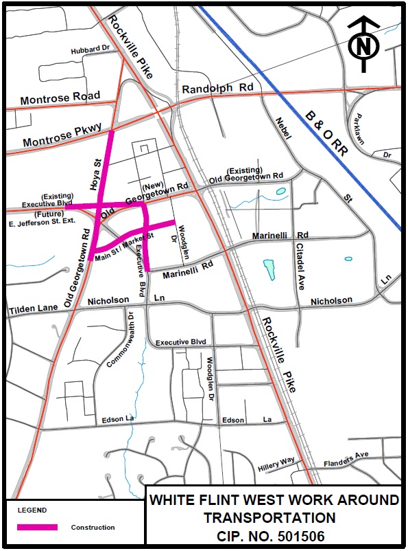 Go Montgomery: MCDOT Making Progress on White Flint West Workaround Project