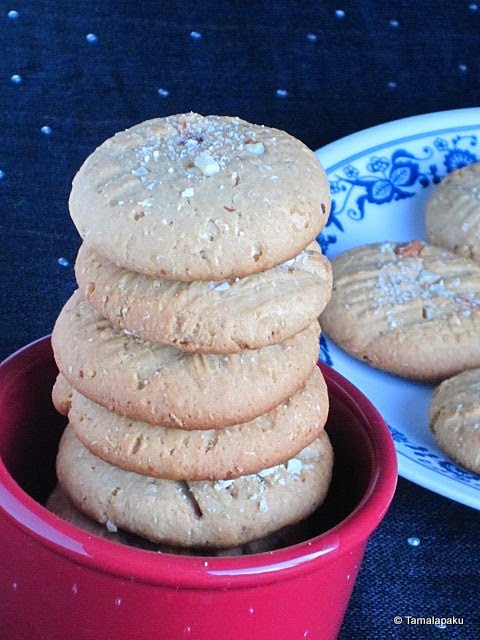Vegan Whole Wheat Cookies ~ Tamalapaku