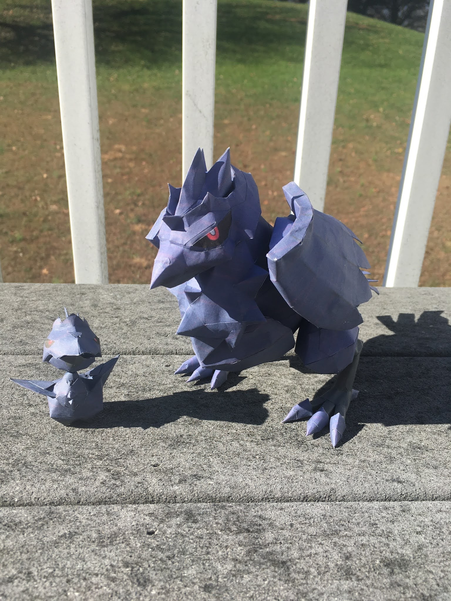 Crafter Wong's Papercraft: Chibi Corviknight