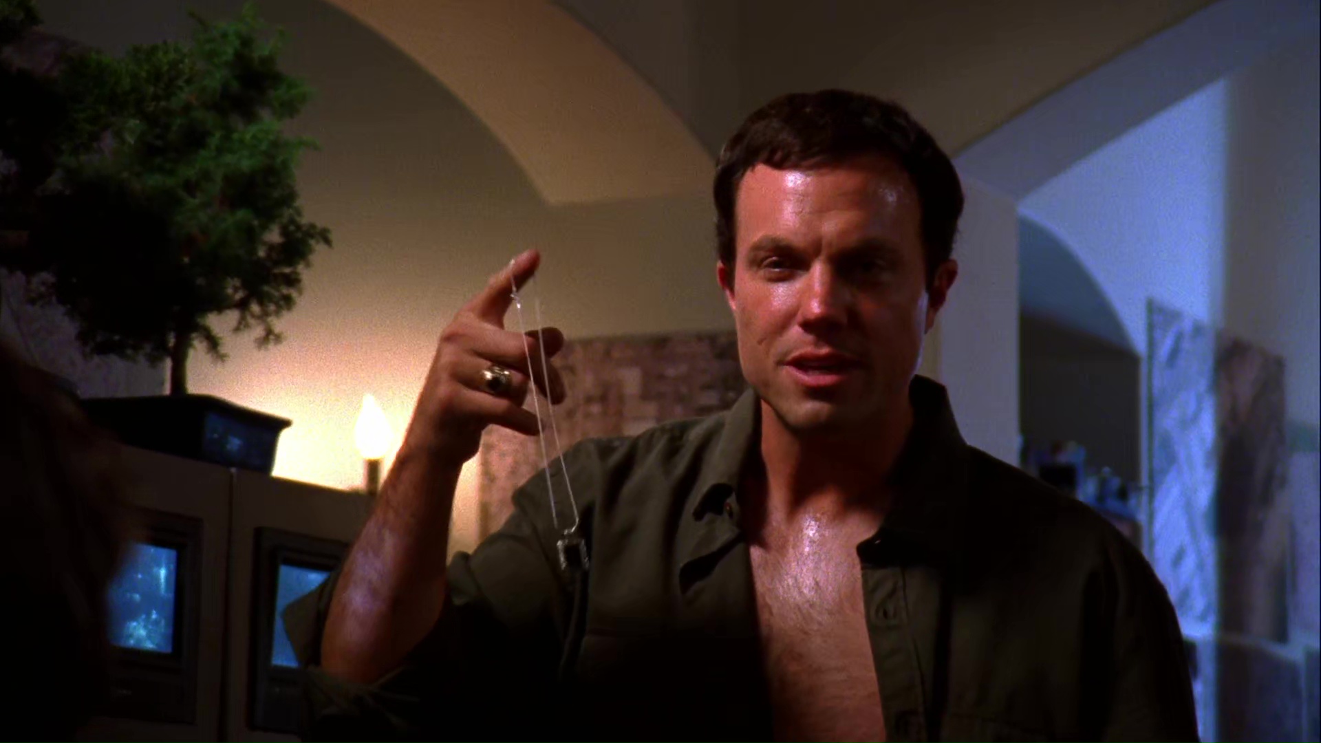 ausCAPS: Adam Baldwin shirtless in Chuck 1-12 "Chuck Versus the Undercover Lover"