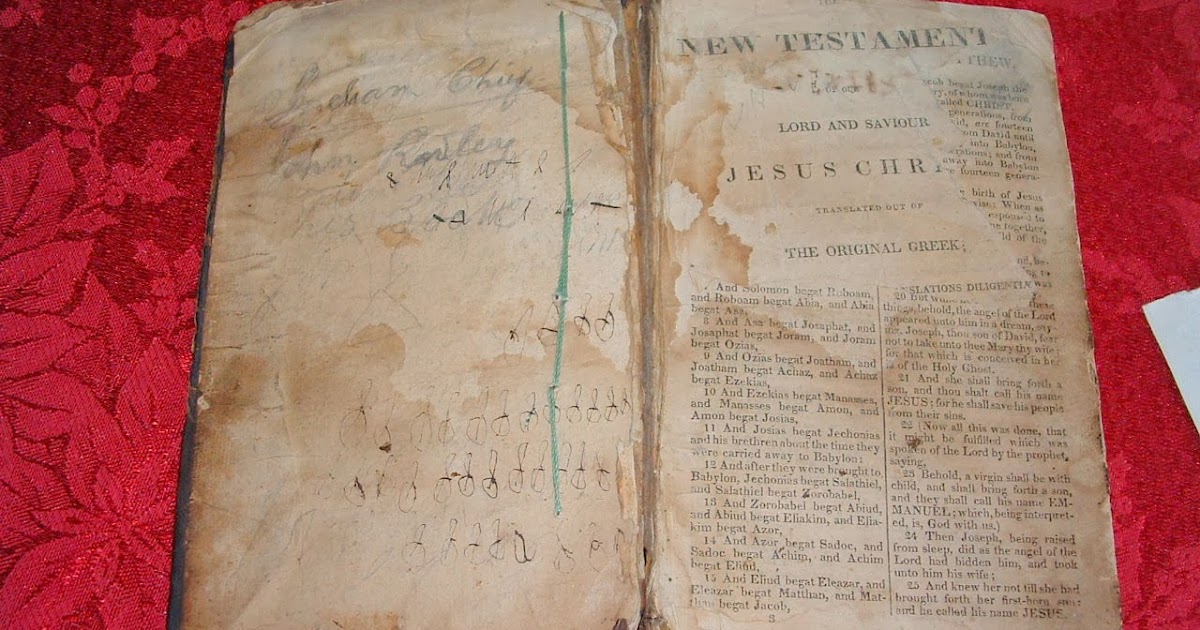 The Literate Quilter: The Bible of John Riley, Indian Chief