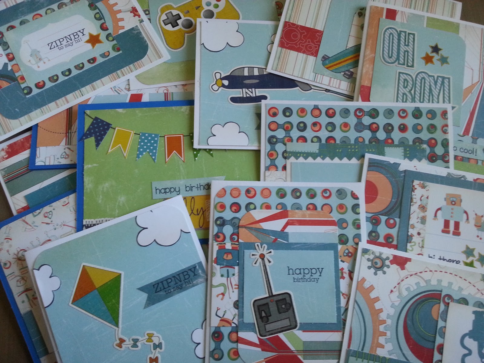 Jess Crafts: Some Boy Cards