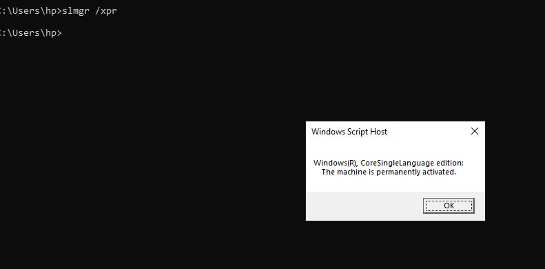 Cara Cek Windows Original atau Bajakan dengan Command Prompt