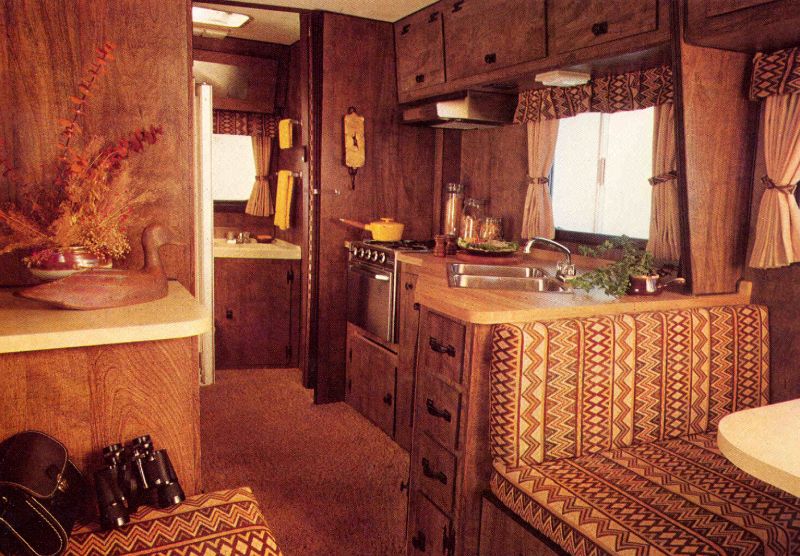 35 Cool Photos Show Interior of 1970s RVs and Motorhomes ~ Vintage Everyday