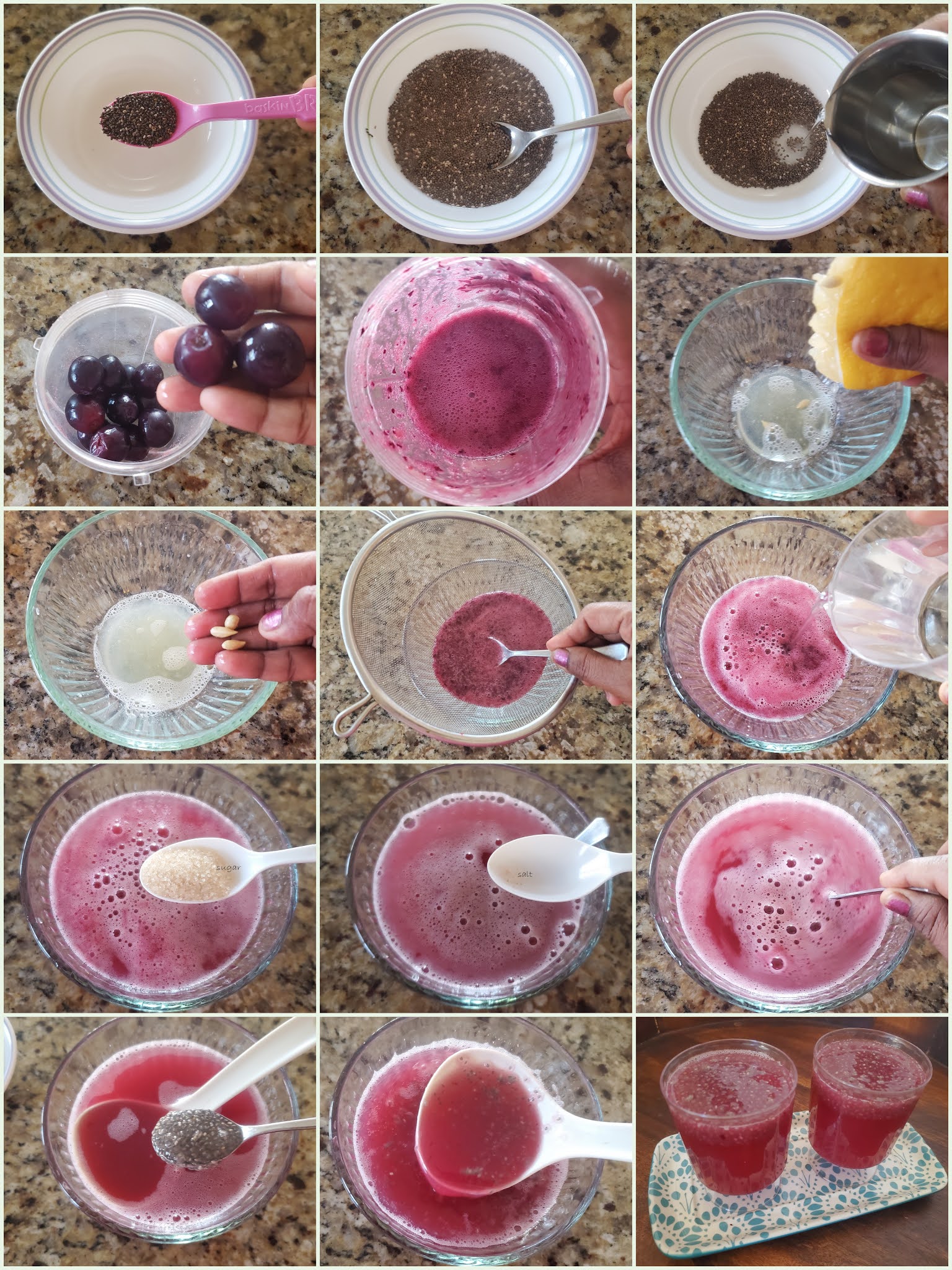 Sailaja Kitchen...A site for all food lovers!: Pink Lemon Juice ...