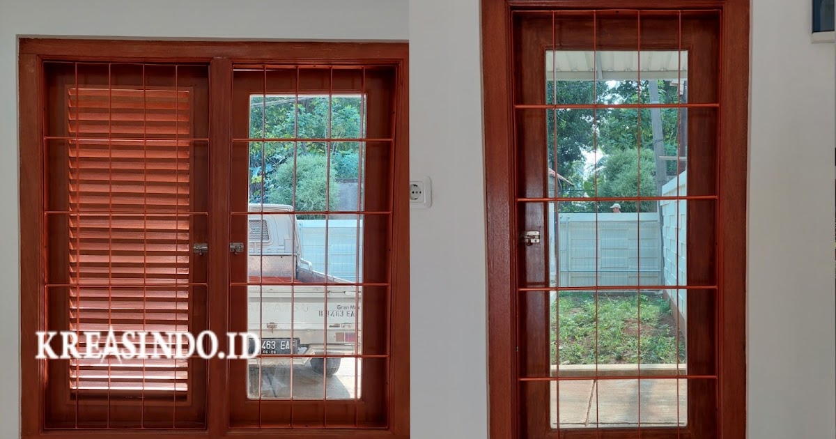 Pemasangan Teralis Jendela Besi Pesanan Bpk. Ari di Kalimulya Depok ...