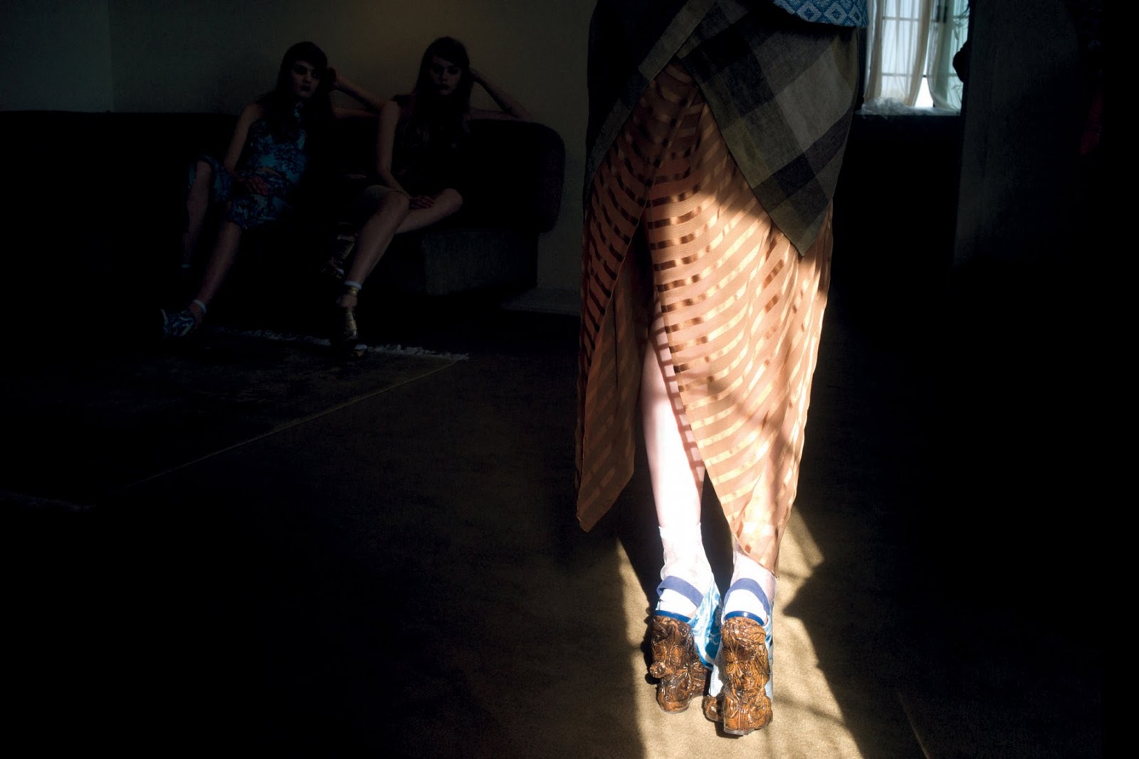 rodarte: ondria hardin, dorte limkilde and carrie-anne burton by nan ...