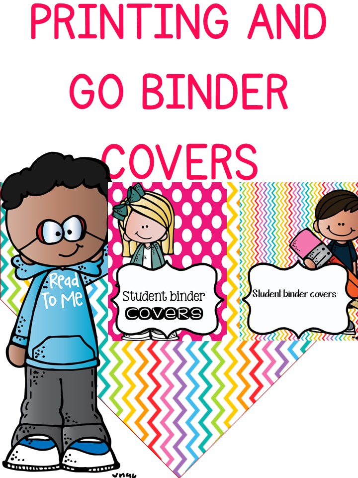 the BRAINY BUNCH: Student Binder Covers - 4 KID Options