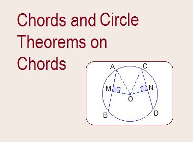 10 Math Problems: Chords and Circle Theorems on Chords