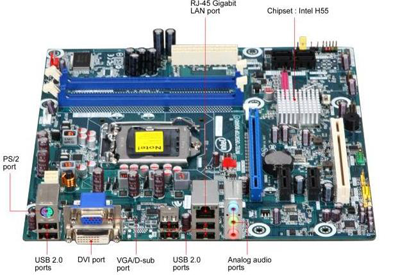 Redes y Soporte Perú: PLACA INTEL DH55PJ-LGA1156