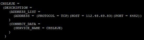 LIBNAME statement Oracle examples in SAS