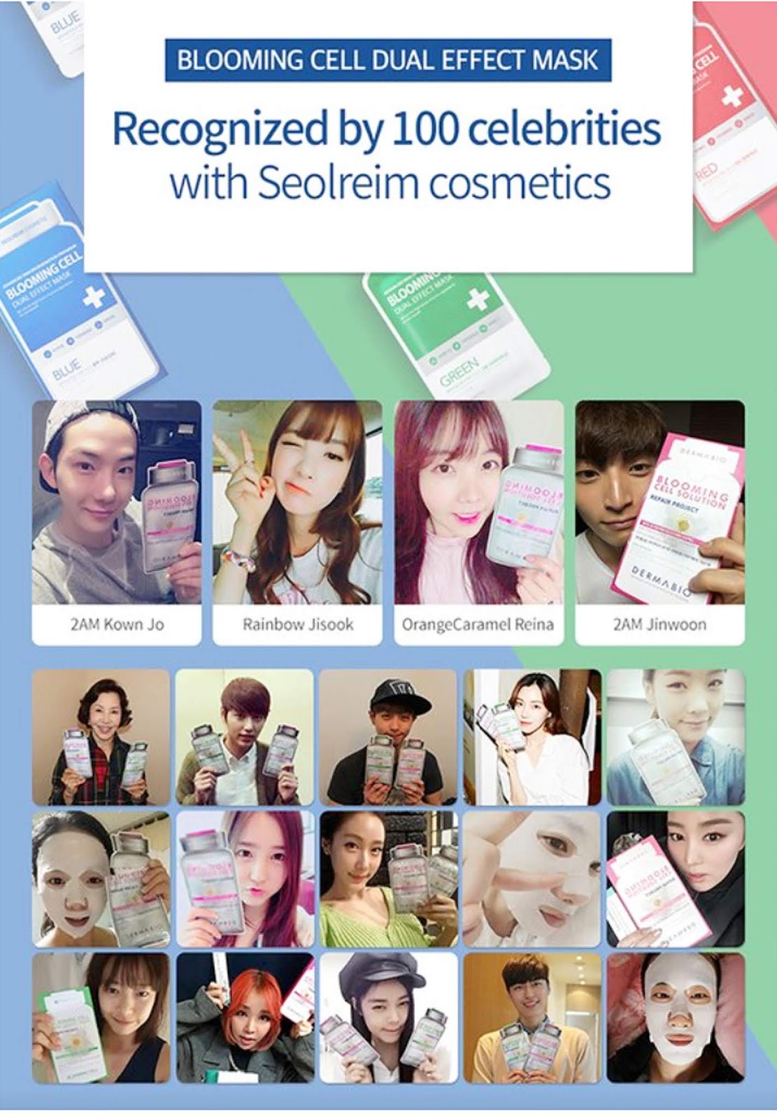 REVIEW : Blooming Cell Dual Effect Mask