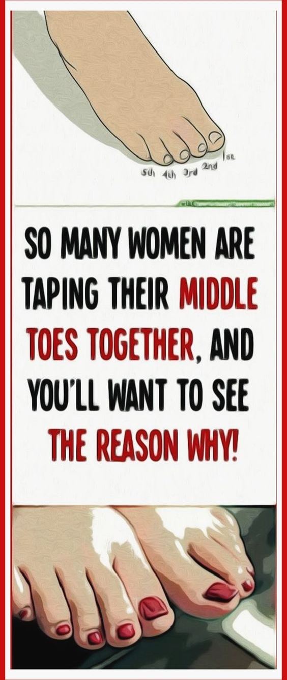 So Many Women Now Tape Their Middle Toes Together, And You’ll Want To ...