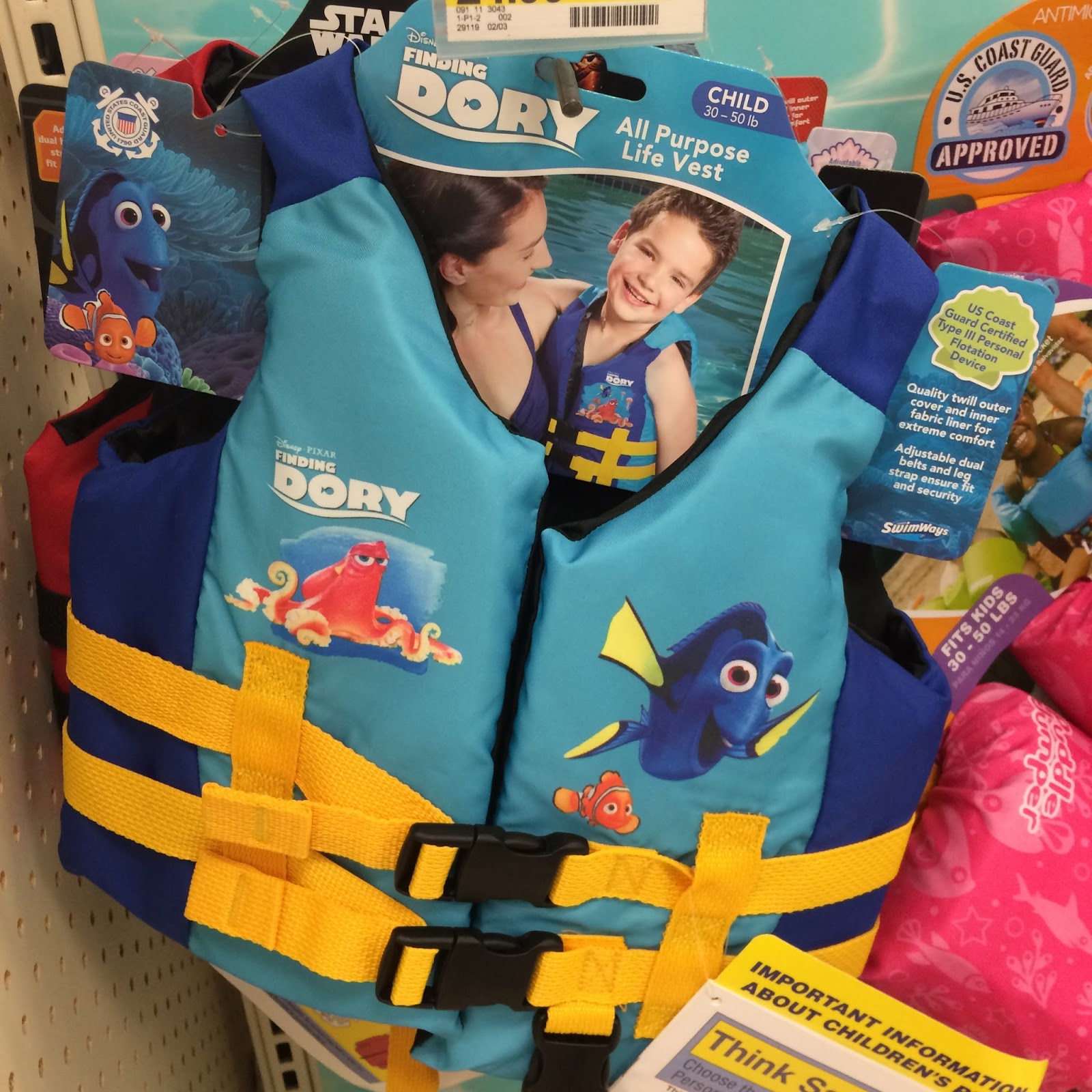 Dan the Pixar Fan: Events: Finding Dory Merch Release (Swim Gear, Water ...