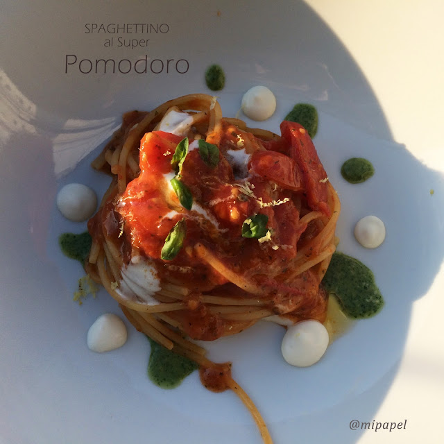 mipapel: Spaghettino al super pomodoro, tiriamoci su!